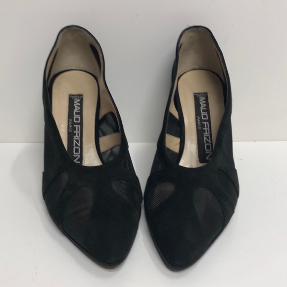 MAUD FRIZON | Shoes | Maud Frizon Made In Italy Black Suede Pump | Poshmark